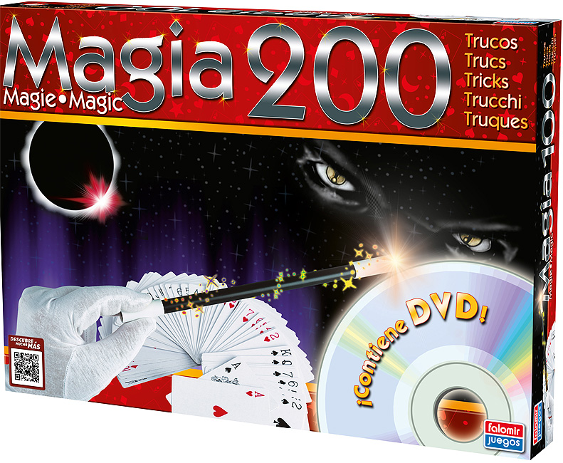MAGIA 200 TRUCOS ¡CONTIENE DVD! FALOMIR