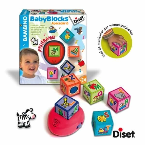 CUBOS PARA BEBE. ABECEDARIO. (BABY BLOCKS) DISET