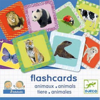 TARJETAS ANIMALES (FLASHCARDS) DJECO