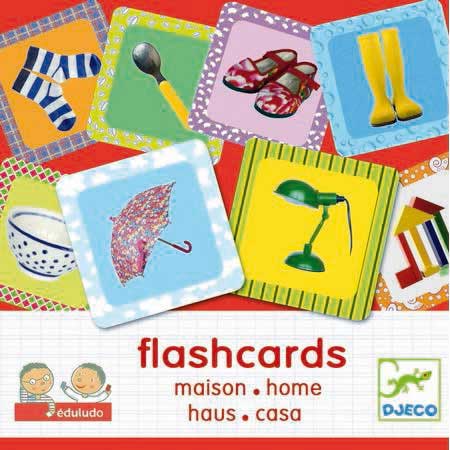 TARJETAS CASA (FLASHCARDS) DJECO