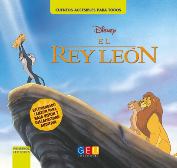 EL REY LEóN. CUENTO ADAPTADO PARA BAJA VISIóN Y LENGUA DE SIGNOS ...
