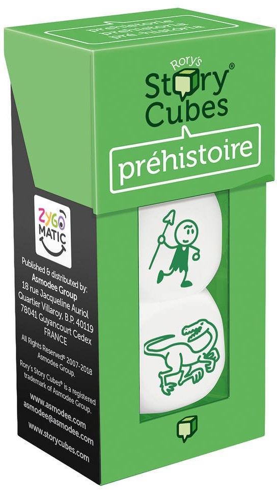 STORY CUBES PREHISTORIA ASMODEE