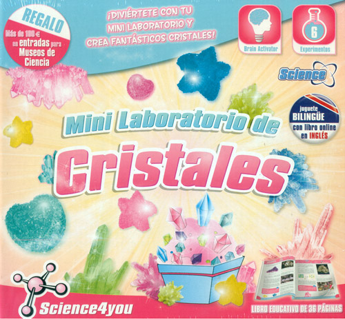 MINI LABORATORIO DE CRISTALES SCIENCE4YOU