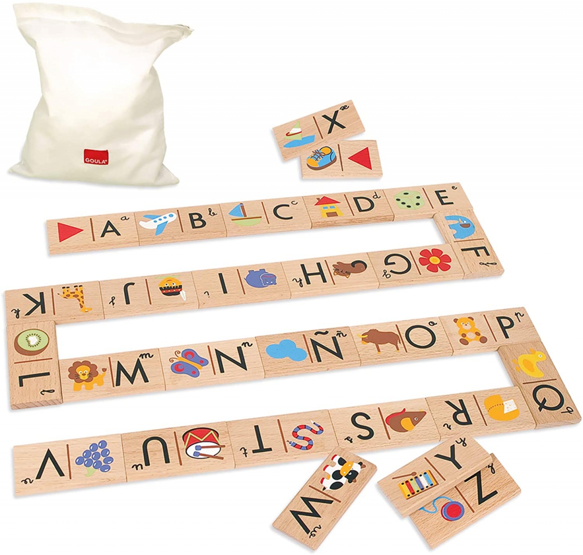 DOMINO ABECEDARIO GOULA